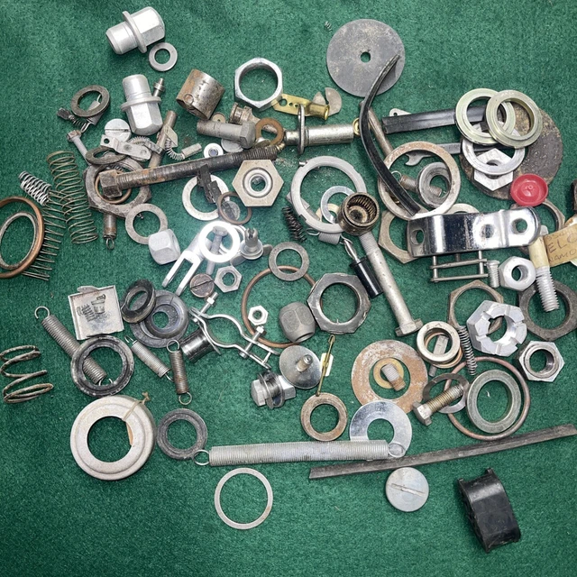 CLASSIC MOTORCYCLE AJS Matchless Selection of Small Parts Components ...