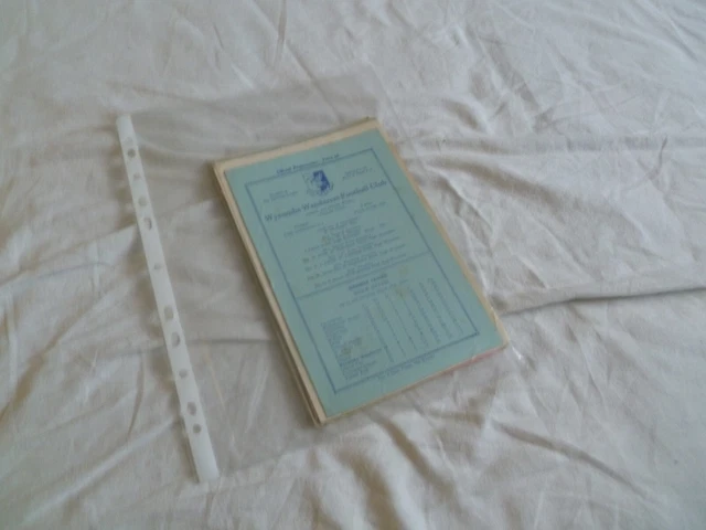 MY PRIVATE COLLECTION of Non League 1940 's football programmes 19 in ...