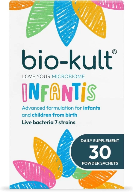 BIO-KULT INFANTIS GUT Health Probiotics for Kids and Babies| 7 Strains ...