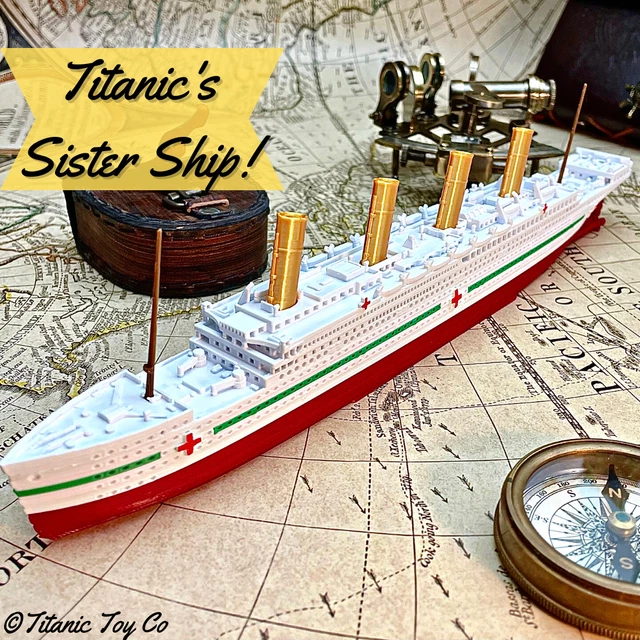 12” HMHS BRITANNIC Model, Titanic Model, Titanic Toy For Kids ...