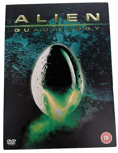 ALIEN QUADRILOGY SIGOURNEY Weaver DVD Box Set Four Movie Nine Disc ...