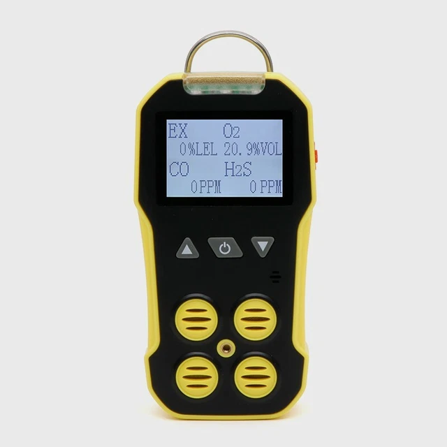 PORTABLE MULTI GAS Detector 4 in 1 Ex O2 CO H2S Gas Alarm Monitor $168. ...
