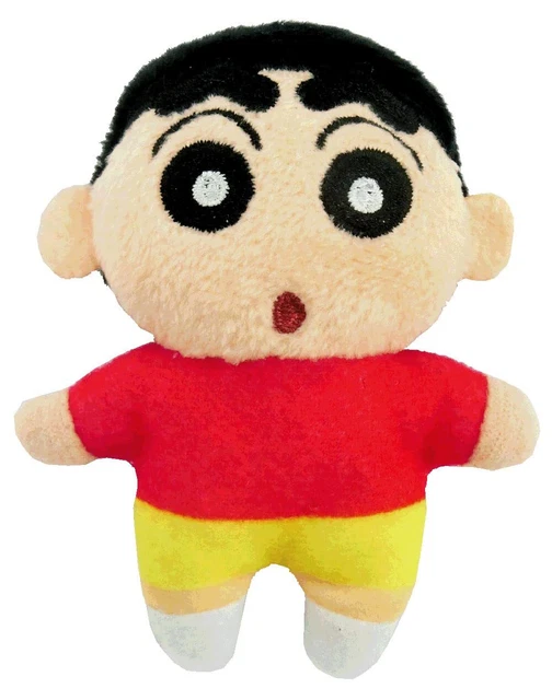 CRAYON SHIN-CHAN STUFFED toy Badge Shinnosuke Nohara £15.75 - PicClick UK