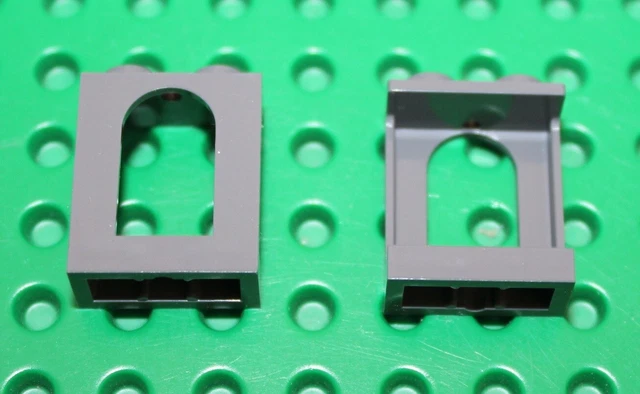 2 X LEGO DkStone Window 1x2x2 Castle ref 90195 set 71377 71042 71374 ...