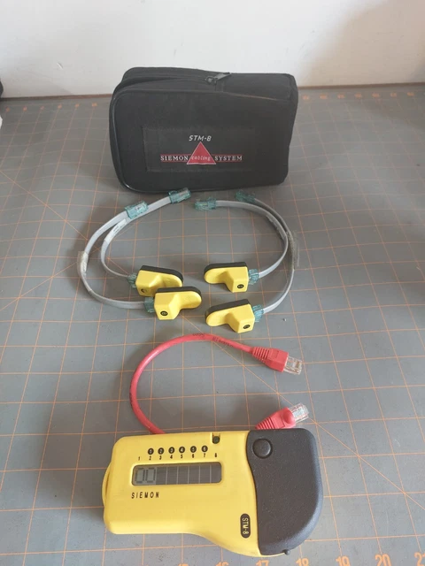 SIEMON CABLING SYSTEM STM-8 Tester with A B C D Remote $89.99 - PicClick