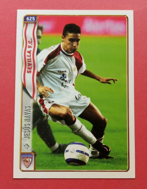 ROOKIE CARD 💥 JESUS NAVAS 🇪🇸 Sevilla FC #625 Mundicromo 2004 2005 Liga ...