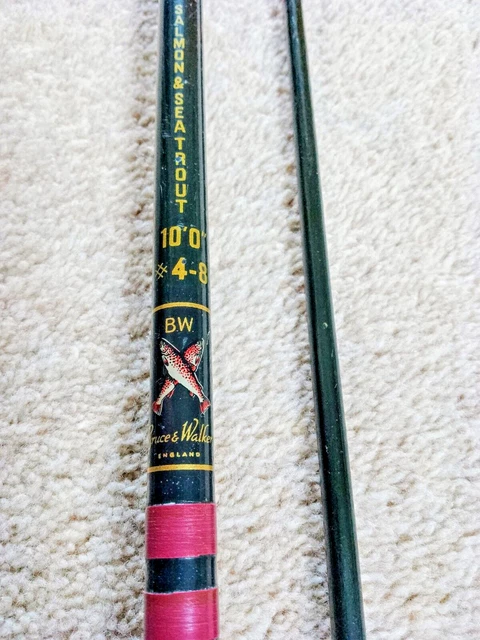 BRUCE & WALKER CFR Hand Built Salmon & Sea Trout 10' Fly Fishing Rod #4 ...