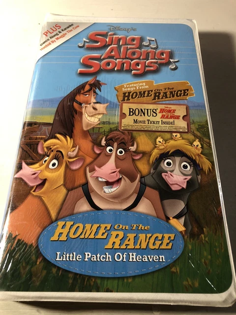 DISNEY SING-ALONG SONGS: Home on the Range (2004) VHS NEW $26.35 ...