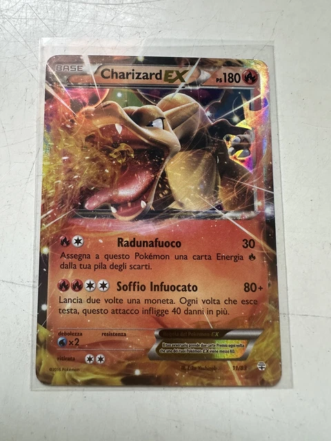 CARTA POKÉMON CHARIZARD Ex Ita 11/83 Near Mint EUR 15,00 - PicClick IT