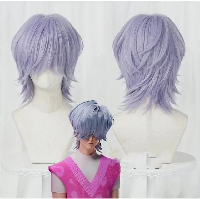 WIG HAIR KPOP Demon Hunters Saja Boys Cosplay Wig Jinu Baby Abby ...