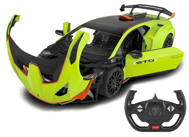 JAMARA LAMBORGHINI HURACÁN STO 1:14 2.4GHz Manual Door Transparent ...