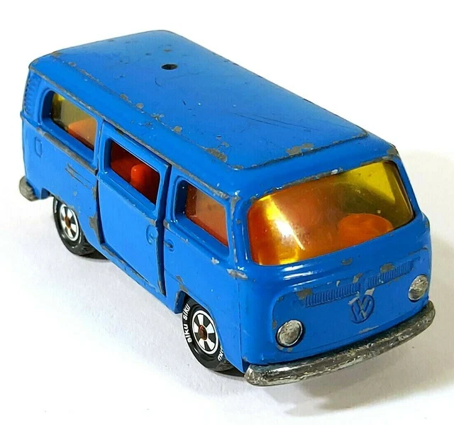 SIKU VW VOLKSWAGEN Bus Blue 302 0211 0216 V320 V345 Vintage Toy Car ...