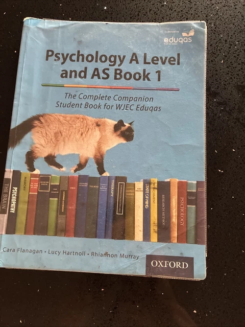 EDEXCEL PSYCHOLOGY FOR a Level 1 and as Student Book £17.20 - PicClick UK