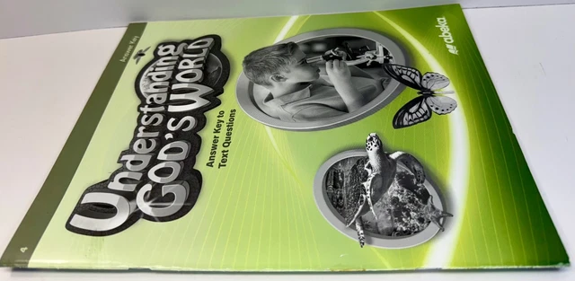 ABEKA UNDERSTANDING GOD'S World 4 Answer Key £7.50 - PicClick UK