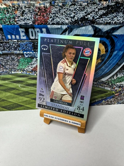 TOPPS MATCH ATTAX EXTRA 2024/25 2025 Stanway Platinum Pull Limited ...