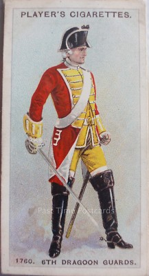 NO.85 6TH DRAGOON GUARDS 1760 - Regimental Uniforms 2nd Series, Player ...