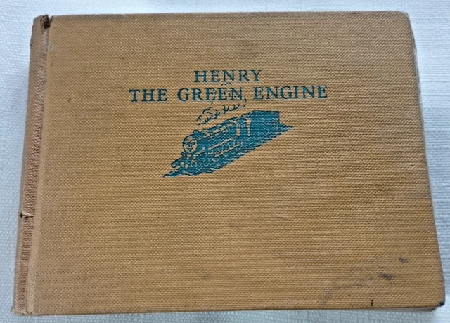 HENRY THE GREEN ENGINE by The Rev. W. AWDRY - 1952 - LOVELY COLOURED ...