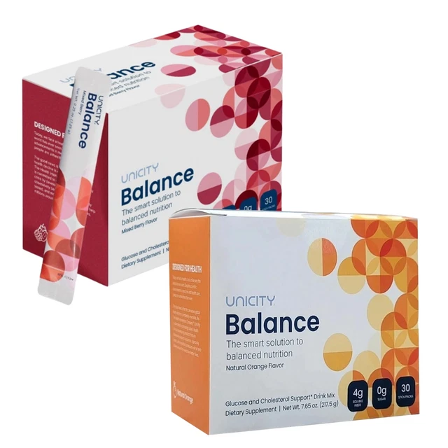 UNICITY BALANCE NATURAL Mixed Berry, 30 Stick Packs £30.71 - PicClick UK