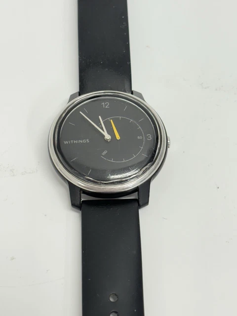 WITHINGS MOVE ECG 38 mm Edelstahl Gehäuse Schwarz #2418 EUR 2,99 ...