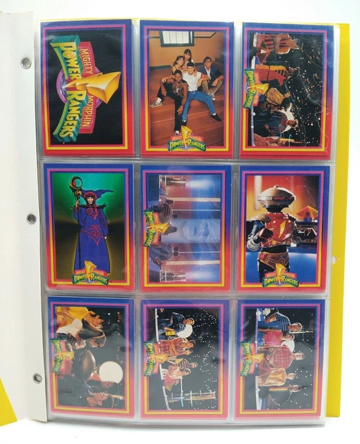 MIGHTY MORPHIN POWER Rangers 1994 Complete Set Series 1 & 2 Cards 1-144 ...