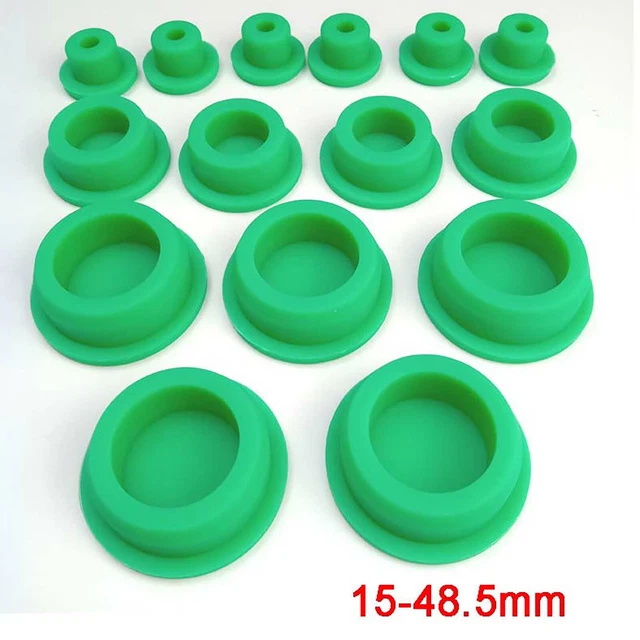 SILICONE RUBBER BLANKING End Caps Pipe Tube Inserts Plugs Bung 15mm-48 ...