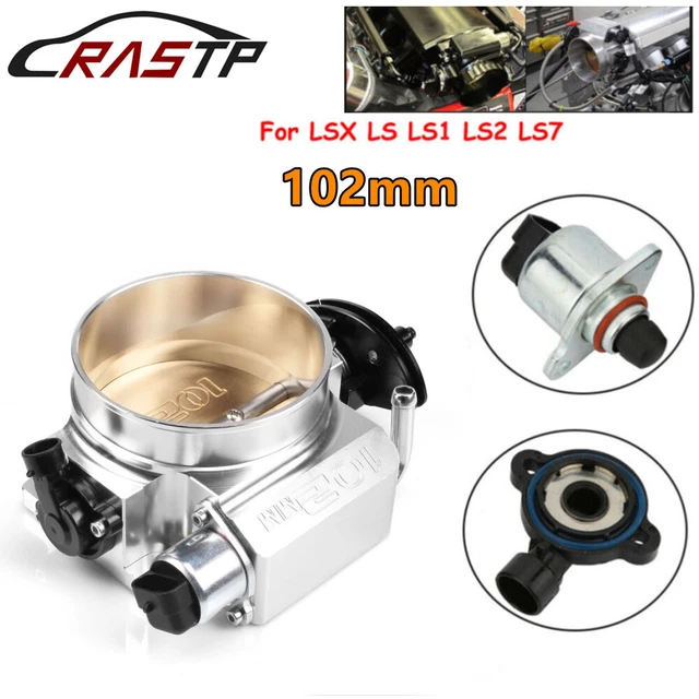 102MM THROTTLE BODY with TPS IAC Throttle Position Sensor for LSX LS LS1 LS2 LS7 $105.84 ...