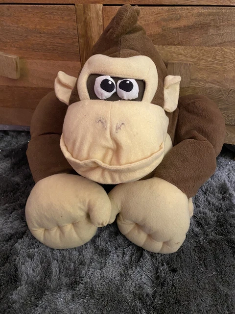 SUPER MARIO DONKEY Kong Monkey Ape Plush Soft Toy Teddy Nintendo Games ...