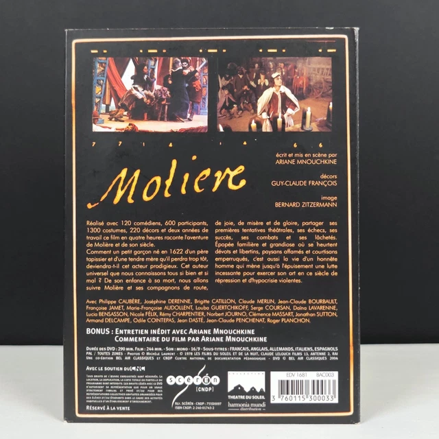 MOLIÈRE COFFRET 2 DVD / Ariane Mnouchkine (PHILIPPE CAUBERE/JEAN DASTE ...