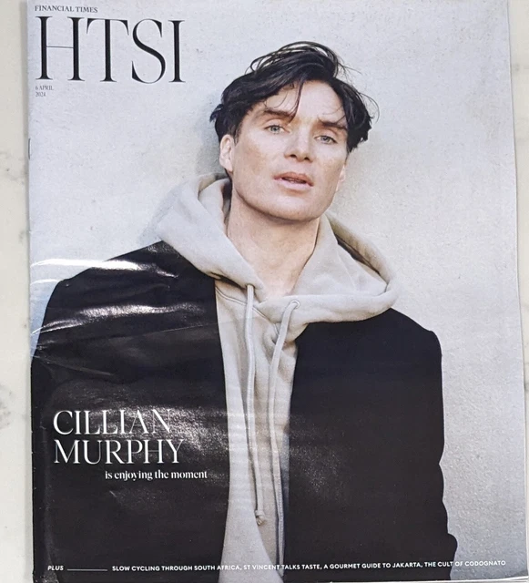 UK'S HTSI MAGAZINE April 2024 Cillian Murphy Cover Story and St Vincent ...