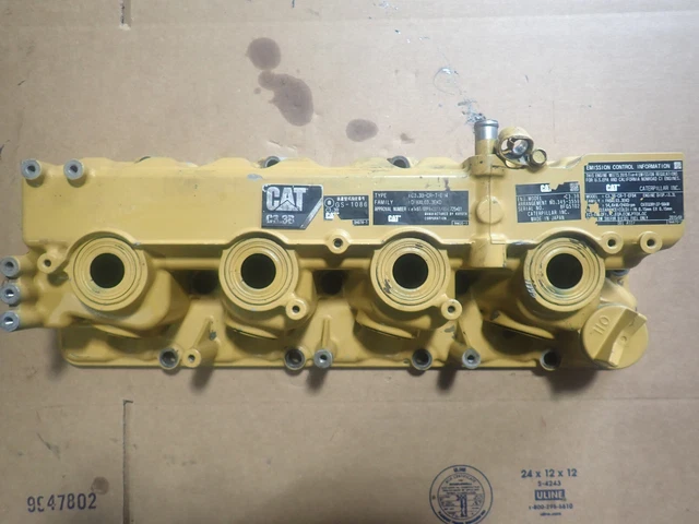 CATERPILLAR CAT C3.3B Diesel Engine Valve Cover 437-3433 Skid Steer ...
