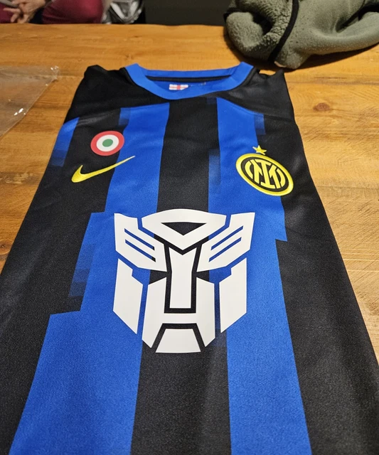 MAGLIA INTER 2023 2024 EDIZIONE TRANSFORMERS 10 LAUTARO EUR 200,00 ...