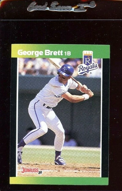 1989 DONRUSS BASEBALLS Best #7 George Brett Hof Kansas City Royals EUR ...