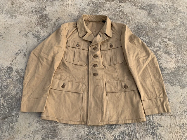 WW2 DAK LW Afrika Korps original german field jacket tunic ...
