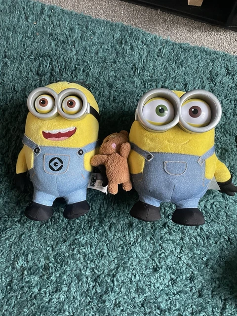 DAVE AND BOB Plush Minion Soft Toys Light Up And Sounds £16.15 ...
