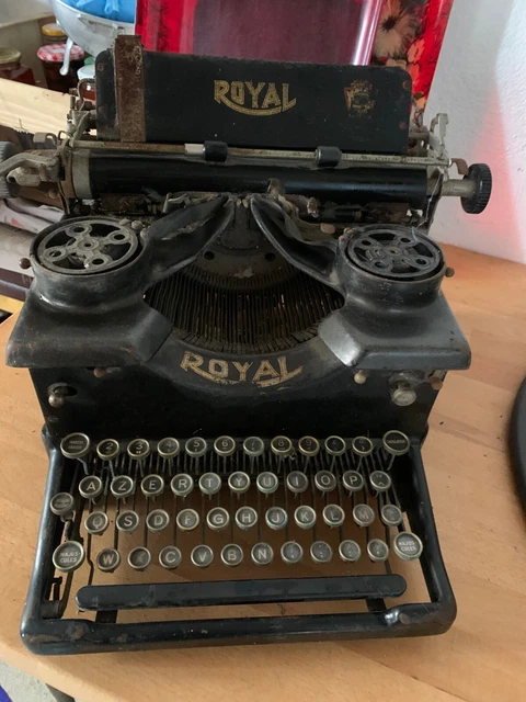 MACHINE À ÉCRIRE ancienne Royale EUR 110,00 - PicClick FR