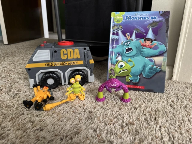 FISHER PRICE IMAGINEXT Disney Monsters Inc CDA Vehicle Action Figure ...