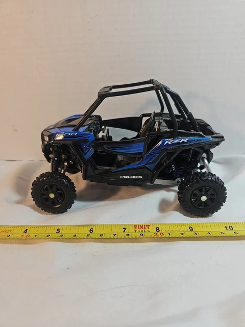 NEW RAY TOYS Polaris RZR XP1000 Blue Scale Die-Cast Model - 57593B $14. ...