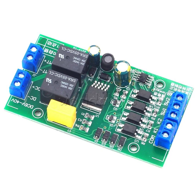 DC MOTOR CONTROLLER Forward Reverse 20A High Current Control Module 5V ...