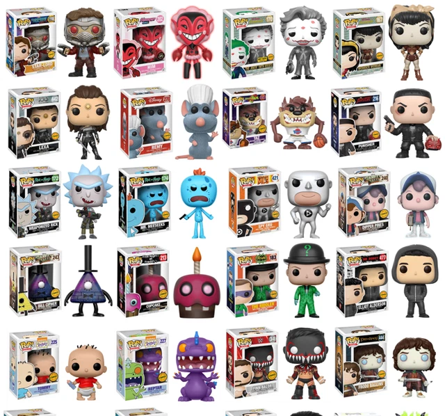 FUNKO POP CHIFFRES New Collection - Choisissez Votre Design - GB ...