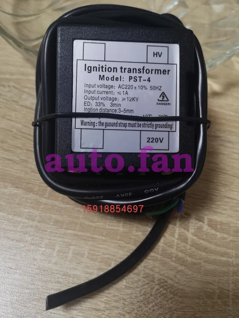 BURNER HIGH VOLTAGE igniter P4 transformer ignition line 12kv #Y2 £84. ...