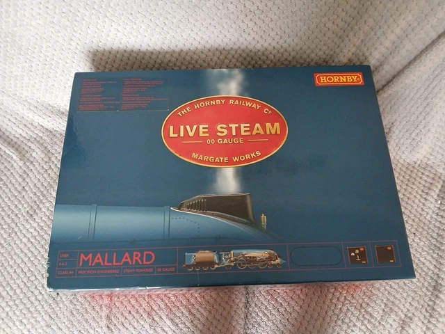 HORNBY LIVE STEAM R1041 Mallard Model Train New Boxed Never Been Used £ ...