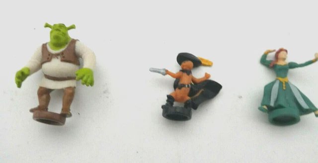 DISNEY SHREK - TOPPER TORTA - per set SHREK, FIONA, TASCHINO POLLY ...