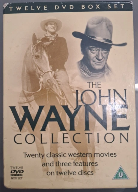 JOHN WAYNE DVD Box Set 12 Disc Collection - 20 Feature Films & 3 ...