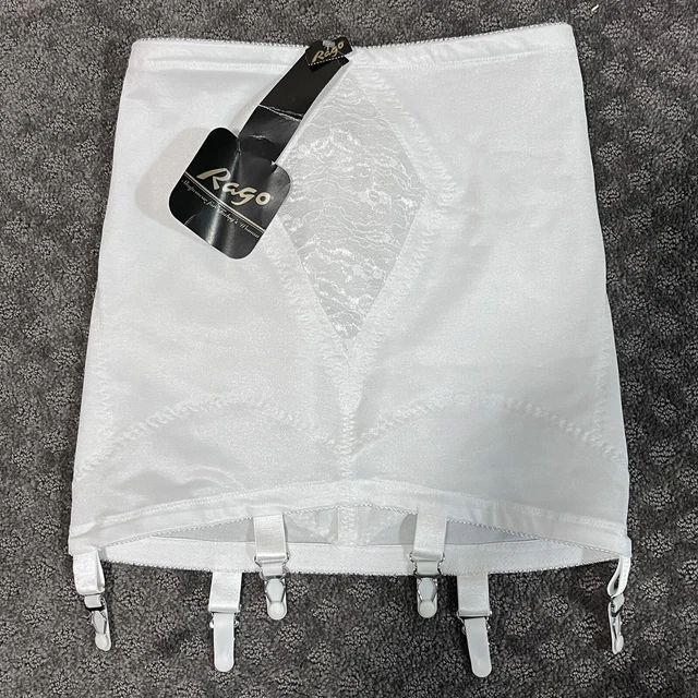 Rago Open Bottom Girdle Firm Shaping White L 30 Nwt £33 64 Picclick Uk