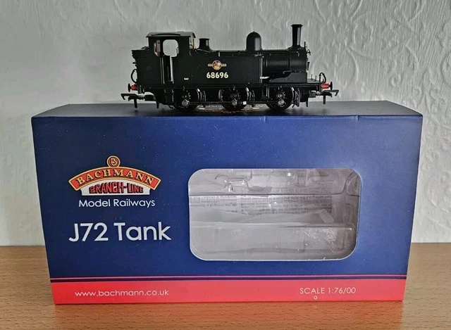 BACHMANN OO GAUGE 31-062 LNER J72 Class Tank 68696 BR Black Late Crest ...