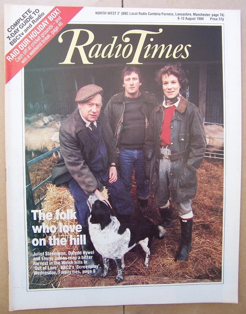 RADIO TIMES/1988/JULIET STEVENSON/EMRYS James/Alan Bennett/Gary Cady ...