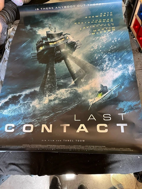 LAST CONTACT FILMPLAKAT Groß Orginal Gerollt 1.18 x 0.84 m EUR 8,00 ...