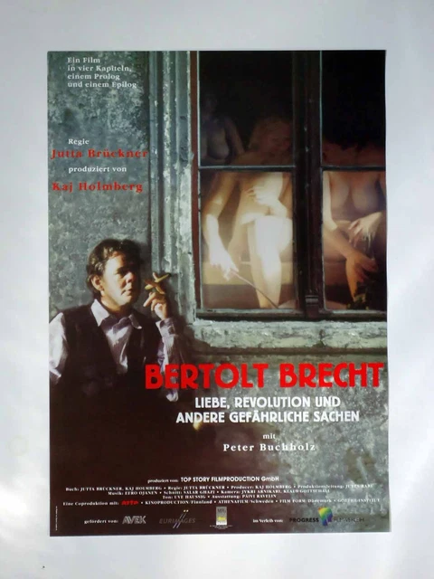 BERTOLT BRECHT - Peter Buchholz - Jutta Brückner - Filmposter A3 29x42cm gerollt EUR 9,00 ...