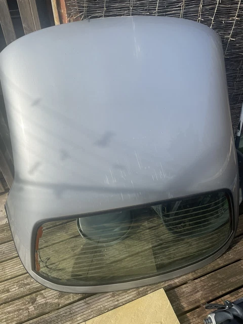 MGF TF HARDTOP Roof With Heated Rear Screen Window Silver £26.00 ...