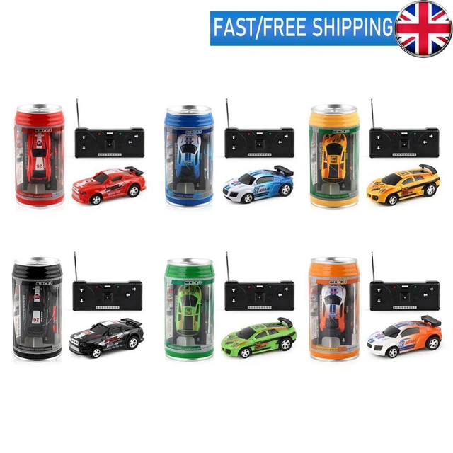 COKE CAN MICRO Racing Car LED Lights RC Racing Drift Car Car Model for ...
